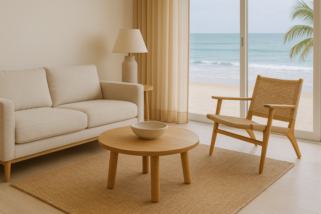 Como escolher móveis para casas de praia: estilo e durabilidade - Moldd
